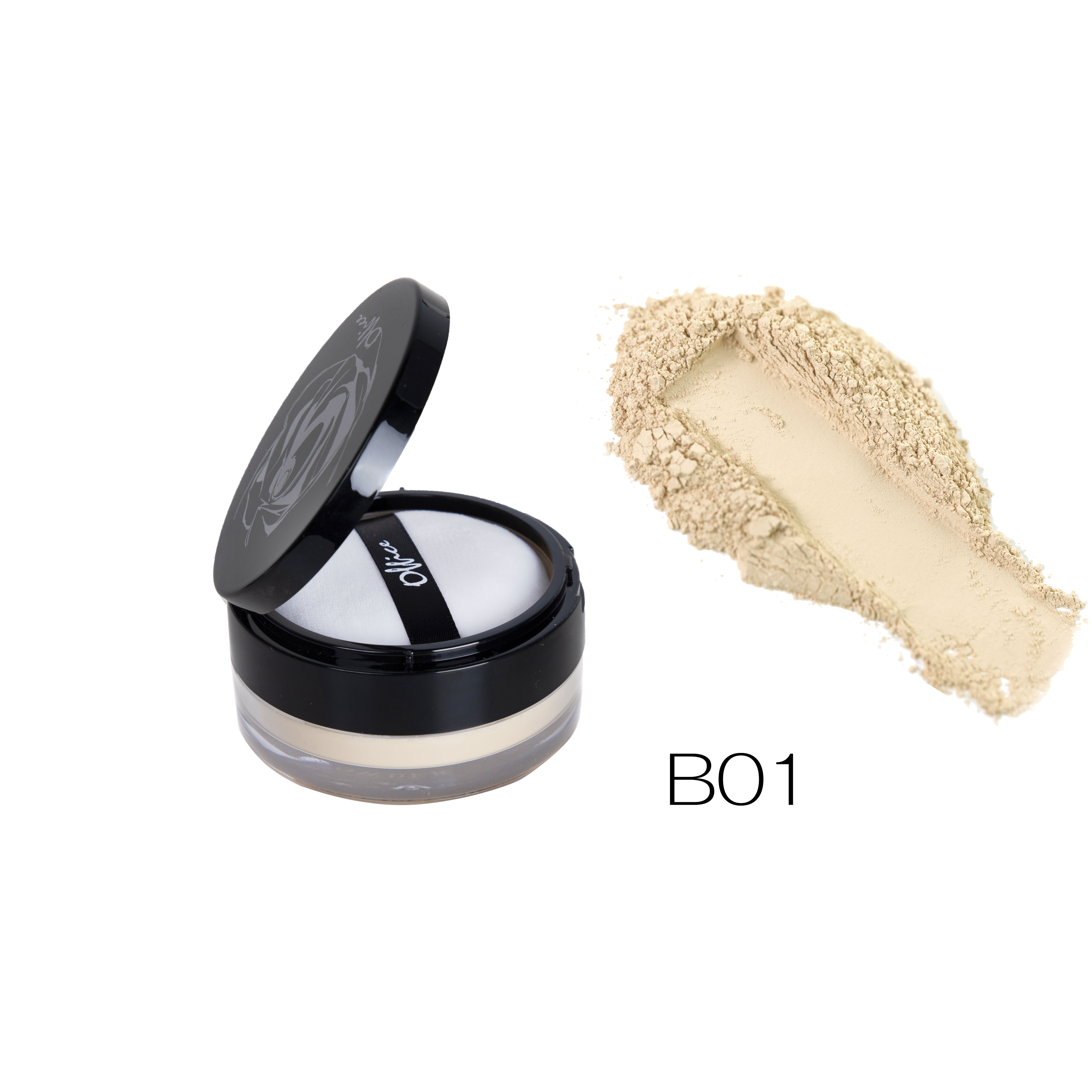 Banana Loose Powder B01 - Flawless Finish - Office Makeup